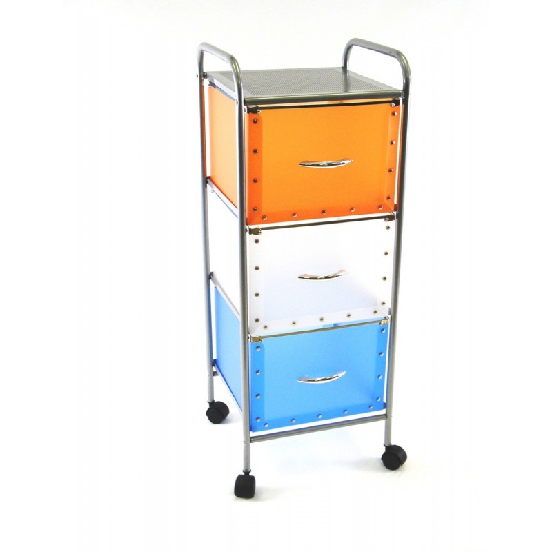 4D Concepts Multi Color Drawers 3 Drawer Chest 4DC-363020 | CozyDays