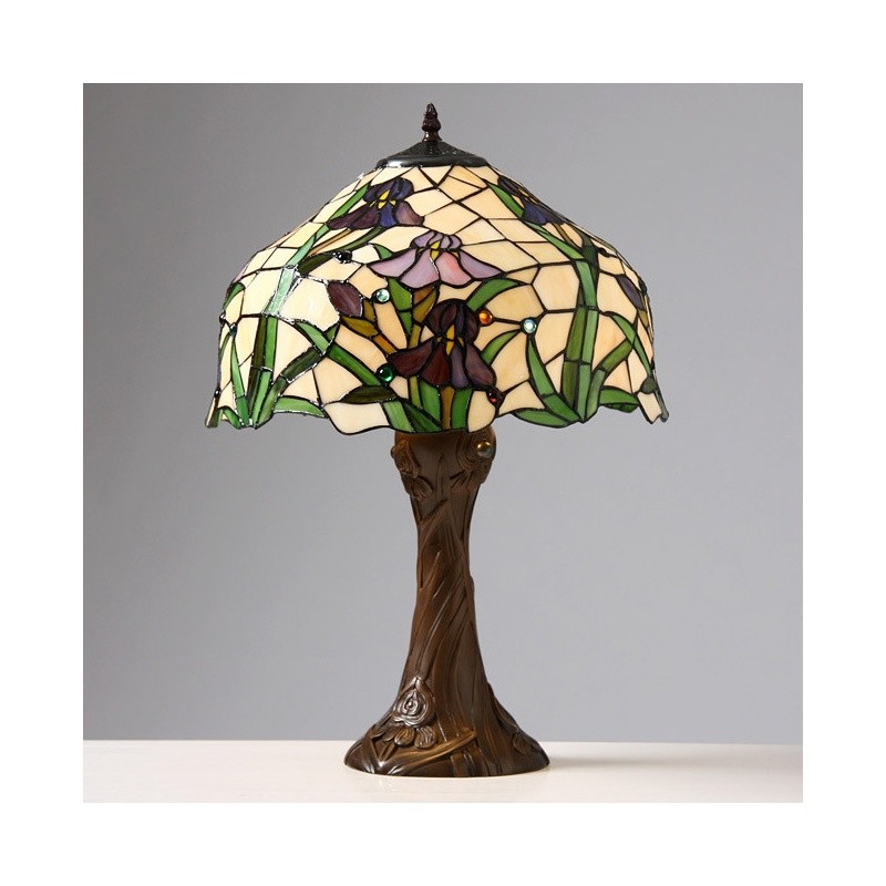 Tiffany-style Iris Table Lamp 2380-BB664 | CozyDays