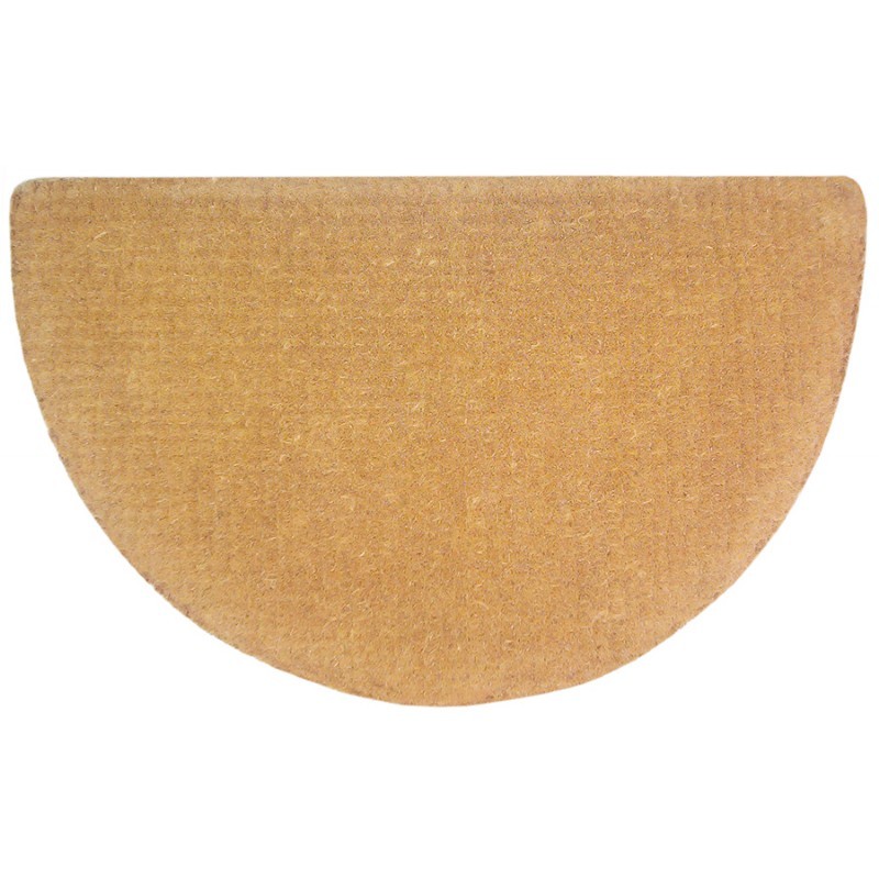 Heavy Duty Coir Mat 22" × 36" Half Round NH-O2103 | CozyDays