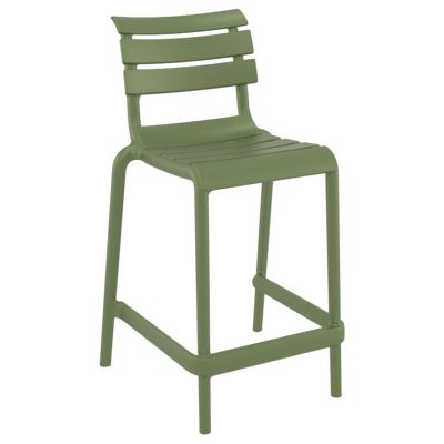Helen Counter Stool Olive Green ISP271-OLG | CozyDays