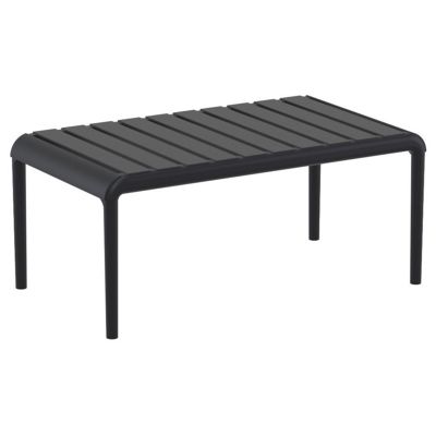 Paris Outdoor Coffee Table Black ISP278-BLA | CozyDays