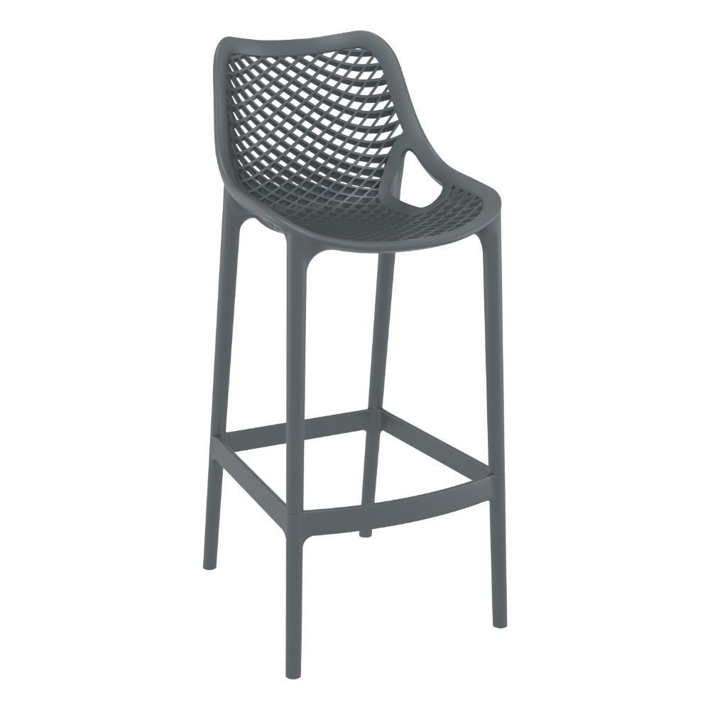 Air Outdoor Bar High Chair Dark Gray ISP068-DGR | CozyDays