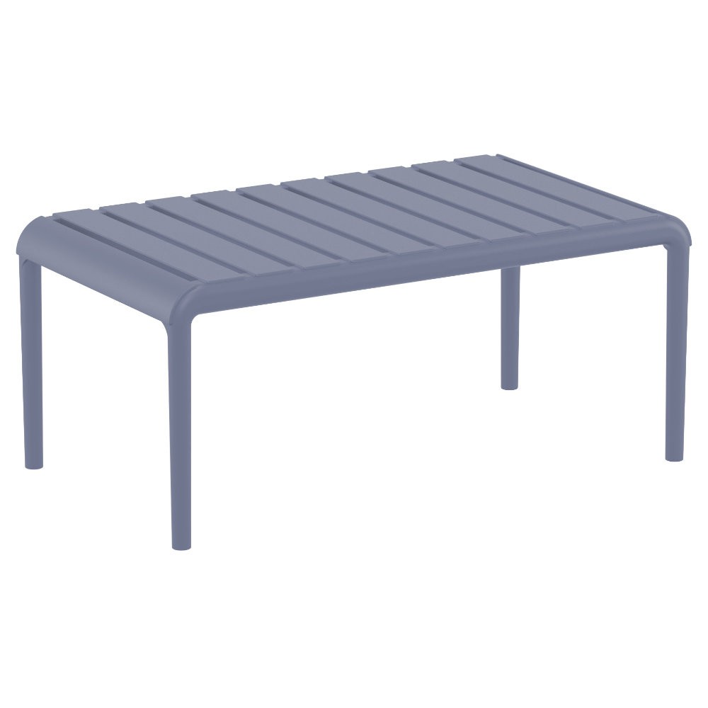 Paris Outdoor Coffee Table Dark Gray ISP278-DGR | CozyDays