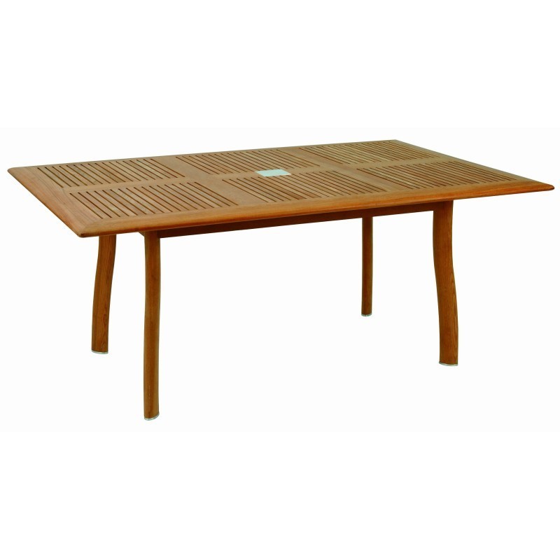Equinox Teak Rectangle Dining Table TRI3972-300 | CozyDays