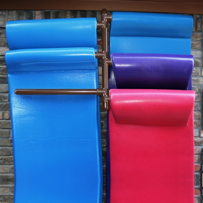 Pool Float Storage 6 Float Rack Wall Mounted - Bronze FS-FS6-BRO | CozyDays